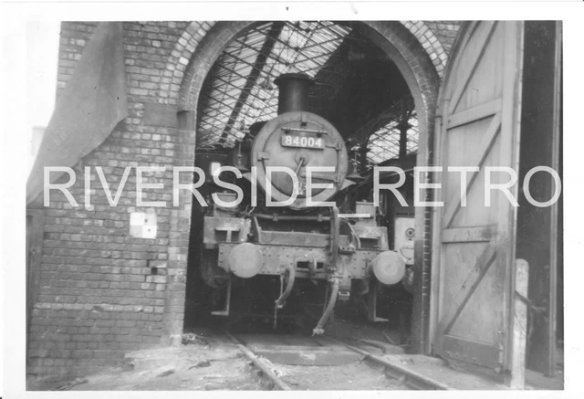 PHOTO RAILWAY/STEAM LOCO 84004 In Shed 1962 12x8cm £3.50 - PicClick UK