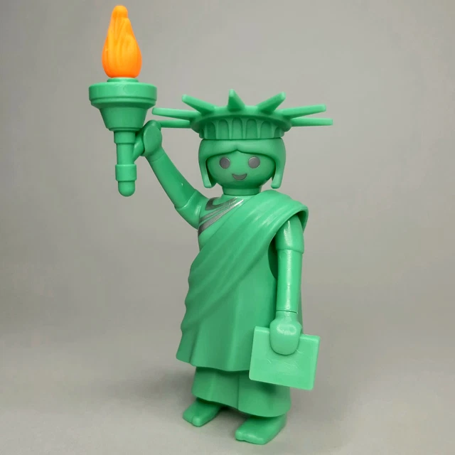 PLAYMOBIL 5244 ESTATUA de la Libertad verde Figures 3 EUR 34,00 ...