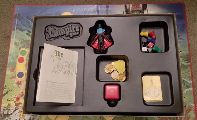 THE VAMPIRE GAME - Vintage 1980s Waddingtons Board Game £30.00 ...