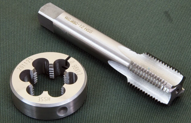 MAUSER SMALL RING, tap & die set 0.980 inch x 12 TPI $219.00 - PicClick AU