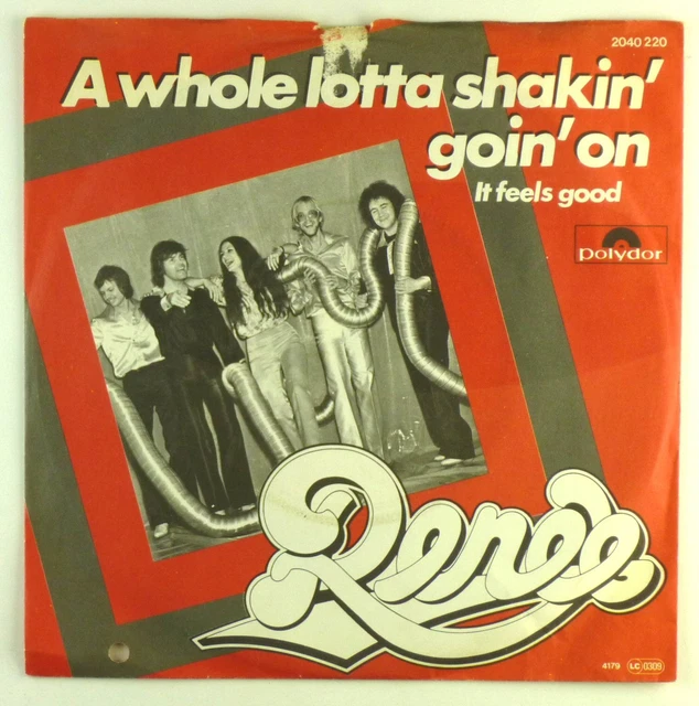 7 & SINGLE - Renée - A Whole Lotta Shakin' Goin' On - S1382 - Délavé ...
