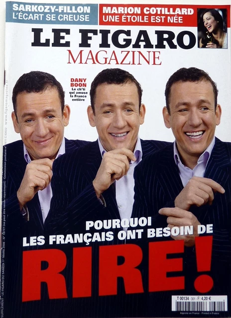 2008: DANY BOON_MARION COTILLARD_LOUISE BOURGEOIS_NICK CAVE_Ship FRANCE ...