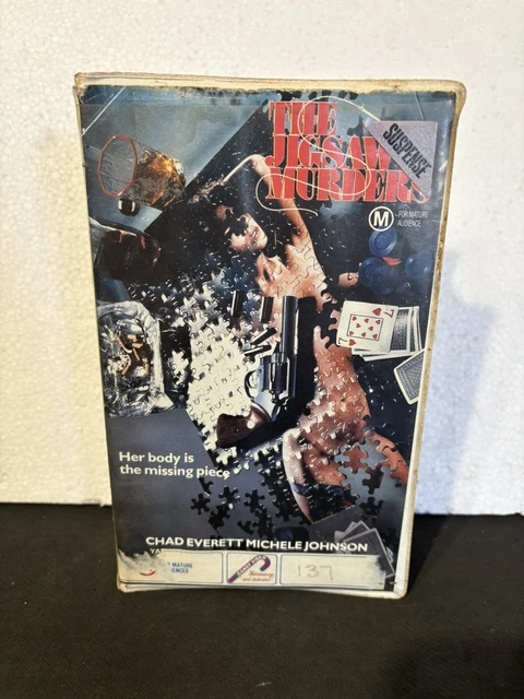 THE JIGSAW MURDERS VHS Clamshell Ex Rental $20.00 - PicClick AU