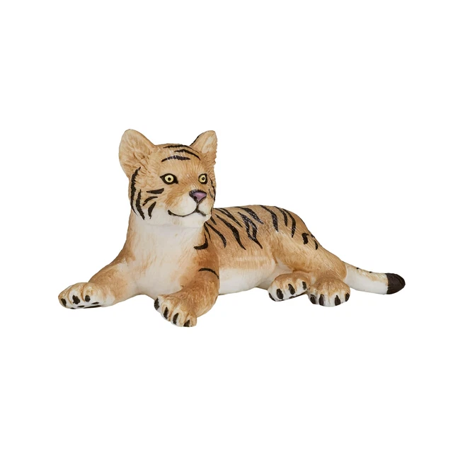 MOJO TIGER CUB lying Down Wildlife Animal Model Toy Figure EUR 8,07 ...