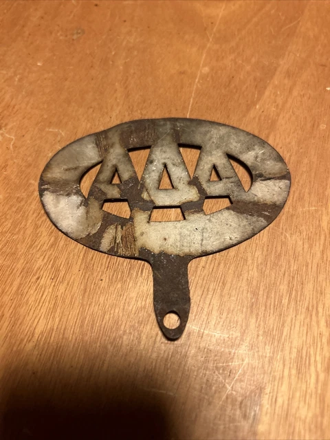 1950S VINTAGE AAA Colorado auto License plate topper nos chevy gm Ford ...