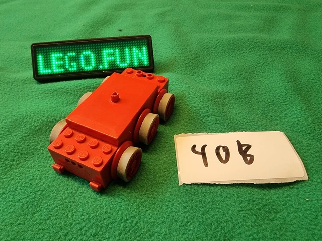LEGO® 12V 7865 Motore Treno Ferroviario ROSSO/ROSSO (7727 7730 7740 ...