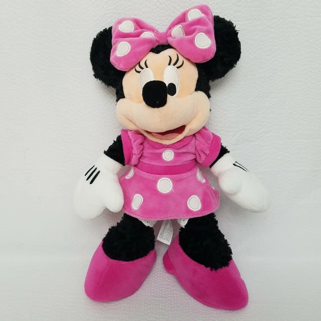 DISNEY MINNIE MOUSE 11” Plush Disneyland Resort POSABLE Legs and Arms ...