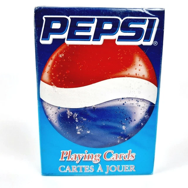 PEPSI COLA SODA Soft Drink Playing Cards Cartamundi #1370 Deck £7.45 ...
