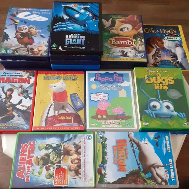 20X CHILDREN'S DVD Bundle. Family, Kids, Disney. Check photos for ...