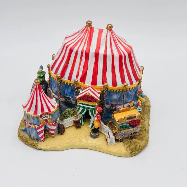 LIBERTY FALLS CIRCUS Big Top Village Collectible Carnival Figure 4.5 ...