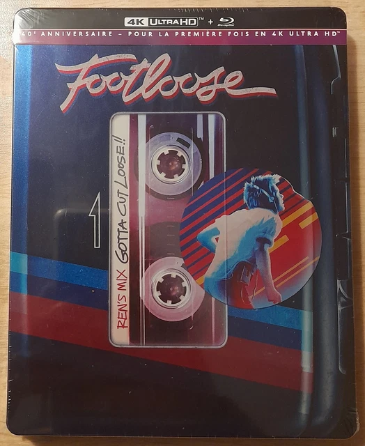 FOOTLOOSE 1984 ÉDITION Limitée Steelbook Exclusivité Web Blu-ray 4K ...