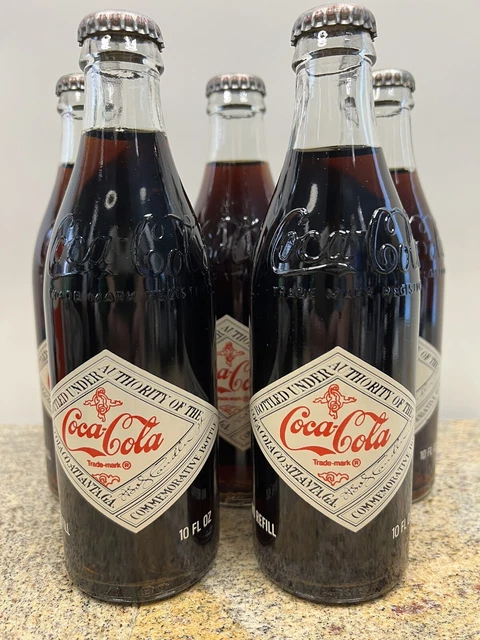 VINTAGE AUTHENTIC 75TH Anniversary 1984 Coca-Cola Bottle Rare Unopened ...