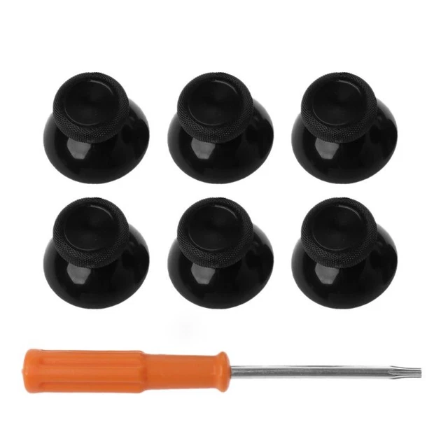 6PCS 3D ANALOGUE Joystick Thumbsticks Caps Screwdriver Tool Set ...