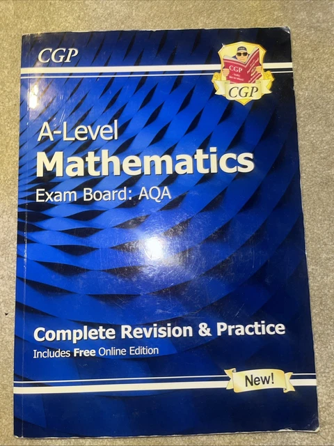 CGP AQA A level Mathematics Complete Revision and Practice £5.43 ...