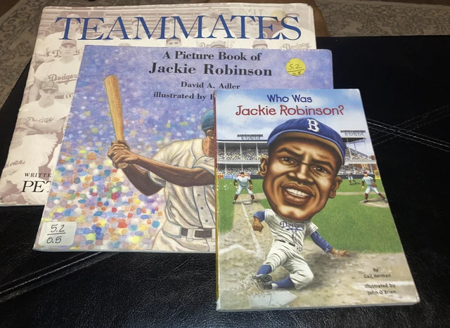 JACKIE ROBINSON ELEMENTARY 3 Book Set Classroom Homeschool EUR 5,86 ...