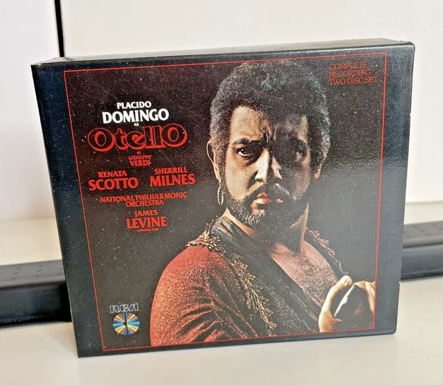 VERDI- OTELLO - 1978 Placido Domingo 2-CD Box Set (JAMES LEVINE Renata ...
