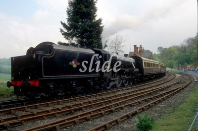 BRITISH RAILWAYS LMS Black 5 Steam Locomotive 45110 Highley 2002 Orig ...