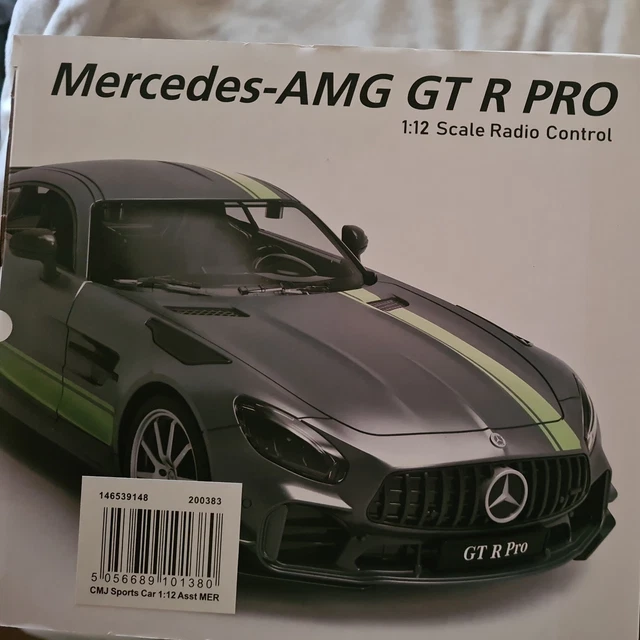 CMJ 1:12 MERCEDES-AMG GTR Pro Remote Control RC Car Green Official ...