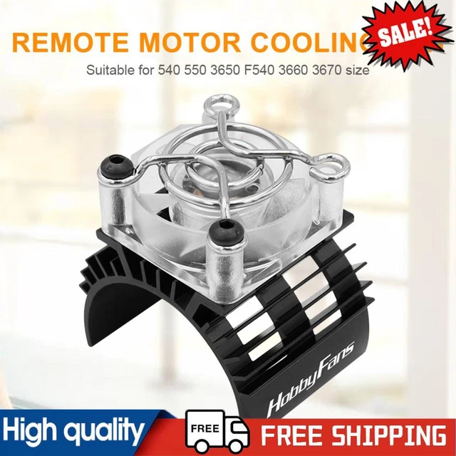 5-6V MOTOR COOLER with 5V Cooling Fan LED Brushless Motor Cooler for 1/ ...