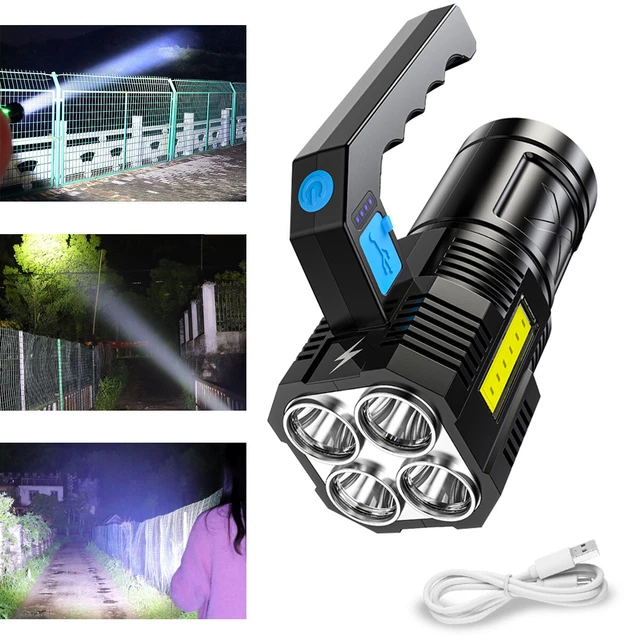 1000000 LUMENS LED Torch Flashlight Tactical Light Rechargeable Camping ... 1000000 LUMENS LED Torch Flashlight Tactical Light Rechargeable Camping ...