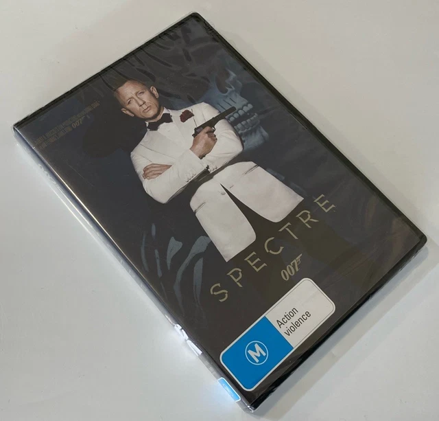 JAMES BOND 007 Spectre DVD Movie Film Daniel Craig 2016 Action Spy ...