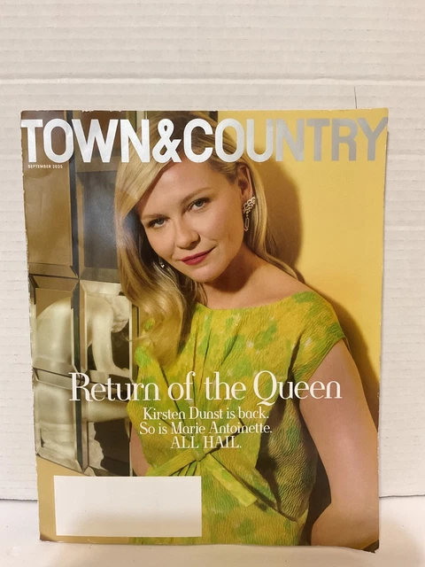 TOWN & COUNTRY Magazine - September 2025 Kirsten Dunst / Return Of The ...
