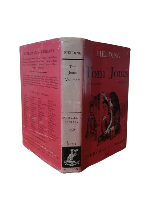 THE HISTORY OF Tom Jones by Henry Fielding, Everyman's Library #356 EUR ...
