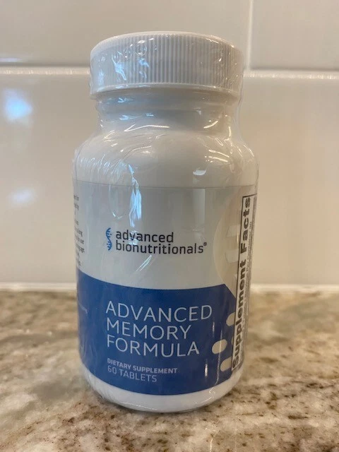 ADVANCED BIONUTRITIONALS ADVANCED Memory Formula 60 Tablets 7/2026 New ...