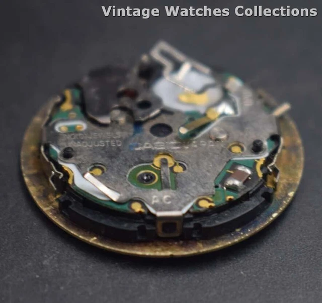 CASIO- QUARTZ NON Working Wrist Watch Movement For Parts & repair O ...