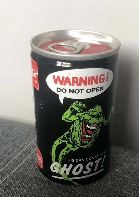 RARE WIMPY COCA-COLA Ghostbusters Ghost in a Can 1989 Still Sealed $55. ...