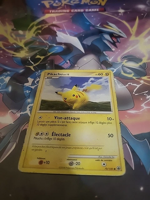 CARTE POKÉMON PIKACHU - 70/100 - Diamant et Perle - FR EUR 1,00 ...