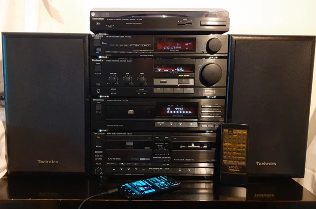 VINTAGE TECHNICS HIFI 5 x Seperates Stack System Complete in Near Mint ...