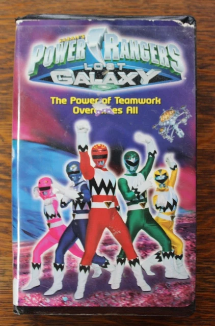 POWER RANGERS LOST Galaxy Power of Teamwork Overcomes 1999 VHS VIDEO ...
