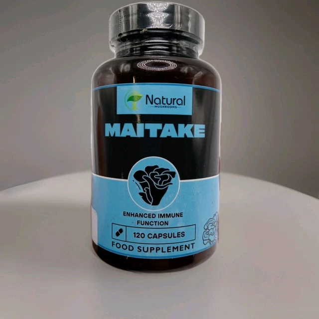 MAITAKE MUSHROOM SUPPLEMENT 120 Capsules A87 £14.99 - PicClick UK