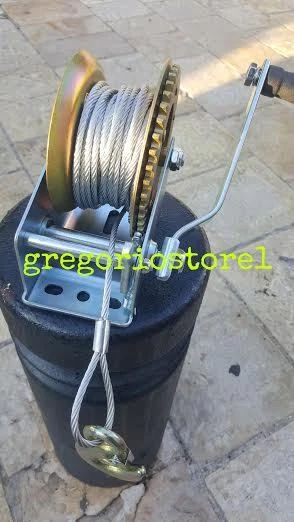 VERRICELLO ARGANO PARANCO MANUALE MINI 450Kg/1000lbs EUR 32,70 ...