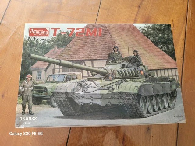 MAQUETTE 1/35 T72 M1 Amusing Hobby intérieur complet EUR 45,00 - PicClick FR