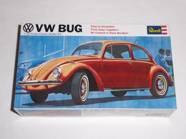REVELL VW BUG 1970 Vintage Model Kit Unbuilt Nice £34.56 - PicClick UK