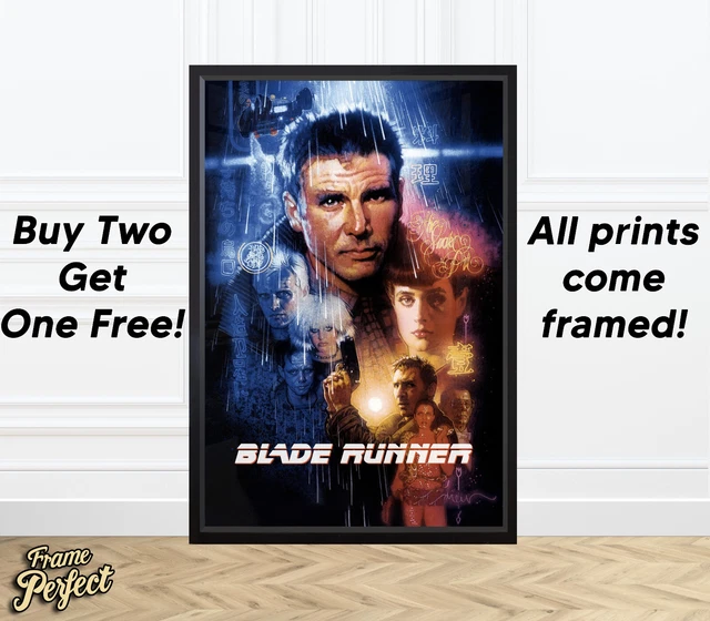 FRAMED BLADE RUNNER Movie Poster | A3 | Wall Art | Home Decor | EUR 38 ...