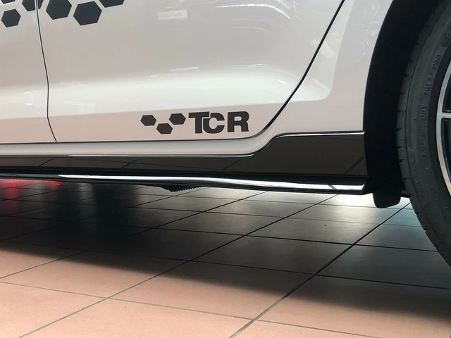 ORIGINAL VW TCR Schriftzug Logo schwarz selbstklebend Golf 7 GTI links ...