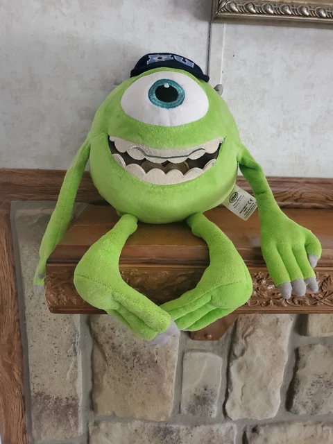 DISNEY STORE PIXAR Monsters Inc University Mike Wazowski Plush 12" £12. ...
