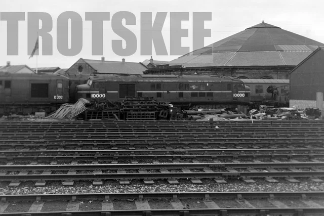35MM NEGATIVE BR British Railways Diesel Loco 10000 Class D16/1 c1960 £ ...