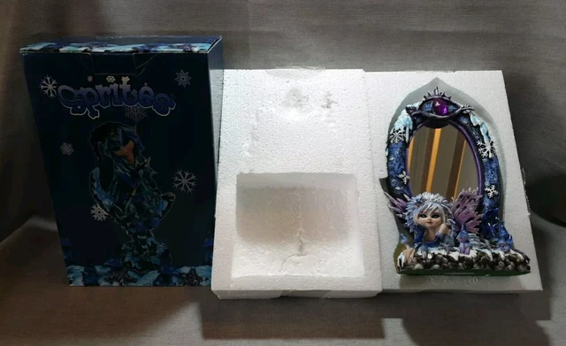 NEMESIS NOW SPRITES Lianna Fairy Figure Table Top Mirror Fantasy ...