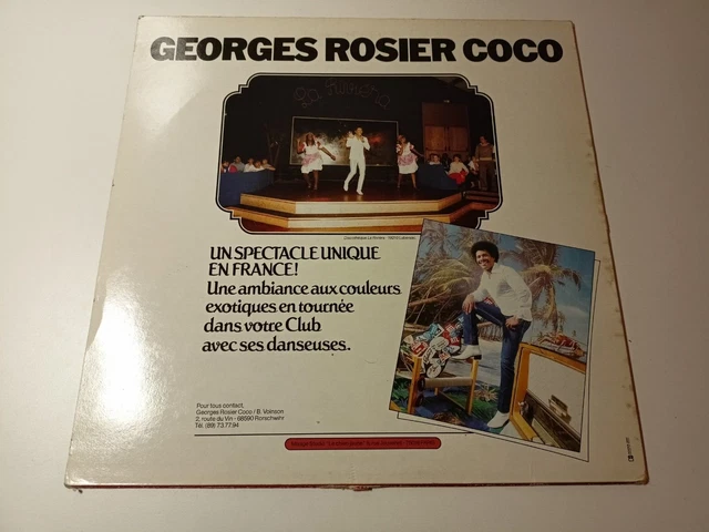 VINYLE MAXI 45T GEORGES ROSIER COCO-radio soleil-FUNK/ZOUK-TBE EUR 4,00 - PicClick FR