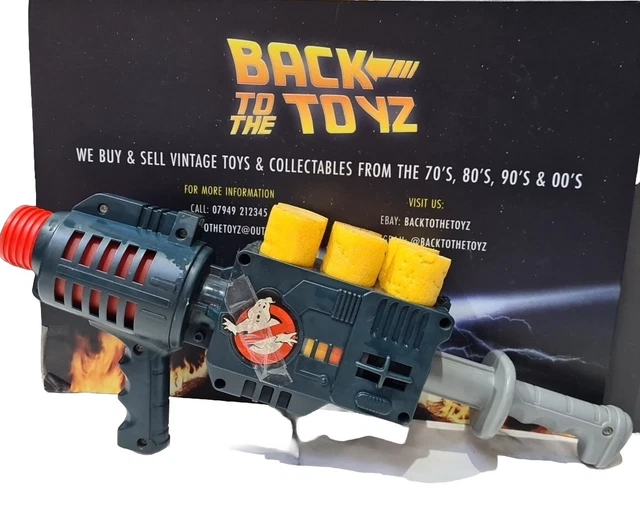 GHOSTBUSTERS KENNER 80S Ghost Blaster Popper Gun A48 £26.99 - PicClick UK