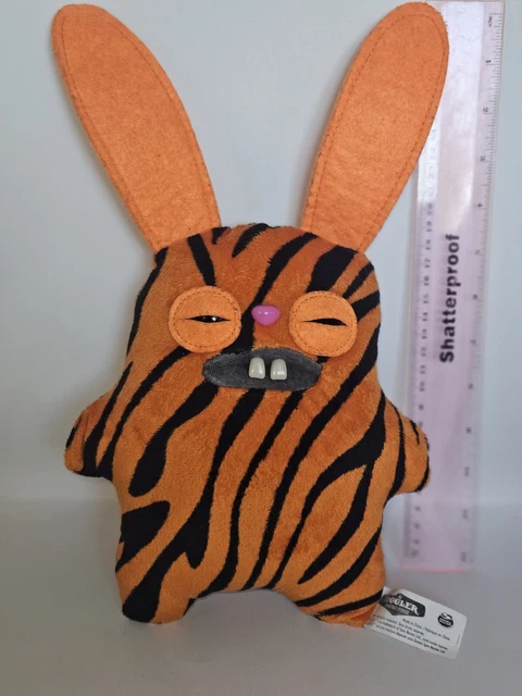 FUGGLER - ORANGE & Black Tiger Print Fuggler Soft Toy £12.50 - PicClick UK