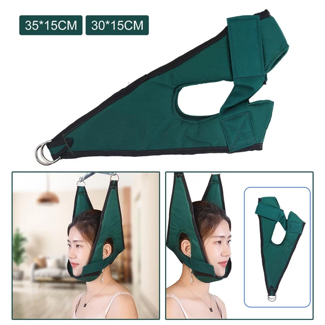 NECK CERVICAL TRACTION Device Overhead Traction Stretcher Adjustable ...