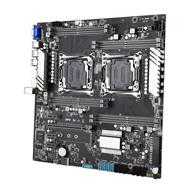 DOUBLE CHANNEL GAMING Motherboard Mainboard With 8 DDR4 Memory Slots 10 ...