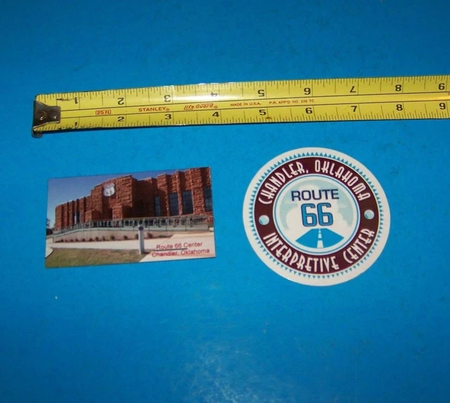 ROUTE 66 MAGNETS (2 Route 66 Interpretive Center Magnets) Chandler ...
