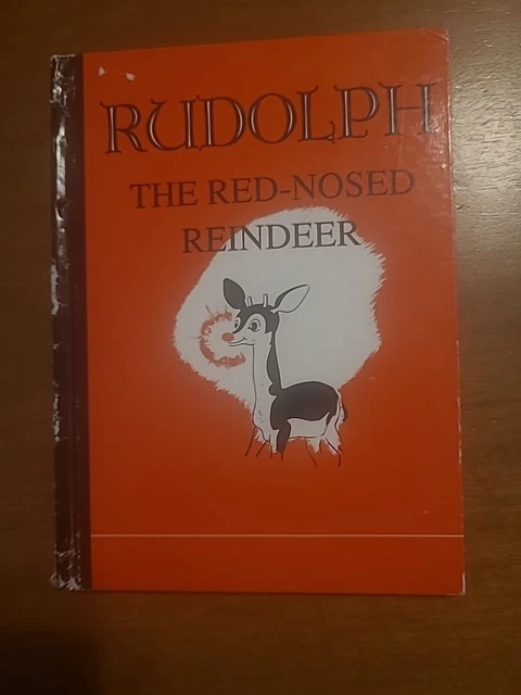 RUDOLPH THE RED-NOSED Reindeer Montgomery Ward Book 1967 Facsimile ...