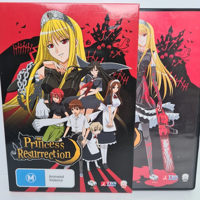 PRINCESS RESURRECTION COMPLETE Series DVD 4 Disc Anime Manga Madman $30 ...
